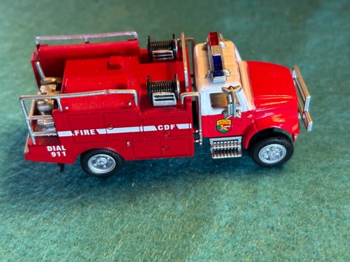 Loose, used, rare 1/87 scale Boley CDF ICS Type 3 wildland fire engine ...