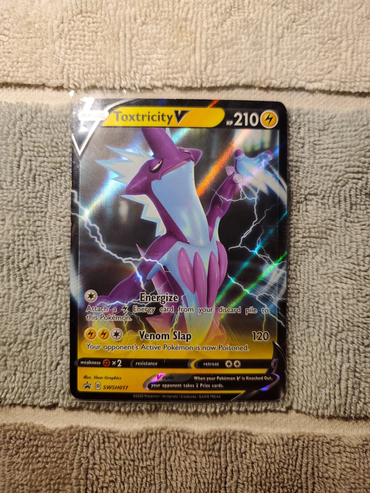 Toxtricity V 070/192 Ultra Rare Pokemon TCG Card Mint/NM Rebel Clash | eBay