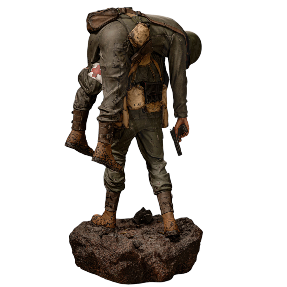 Hacksaw Ridge Large Scale Resin 3d Printed UNPAINTED UNASSEMBLED ...