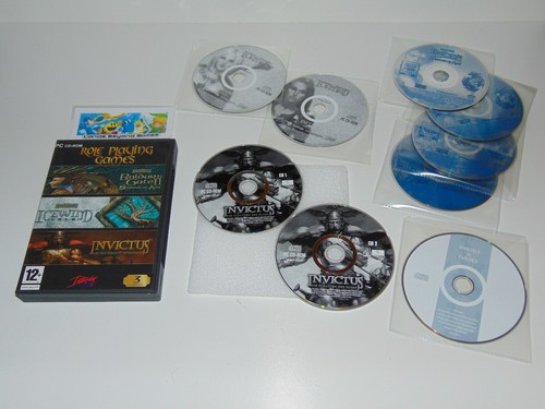 Interplay Role Playing Games RPG Box Set Baldur's Gate Invictus Icewind ...