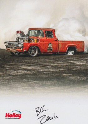 2024 Zach Pennock signed Holley '58 Ford F100 BCC Customs SEMA Show ...