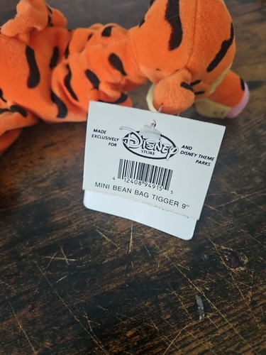 Disney Store TIGGER 9" Bean Bag Plush Animal With Tags. | eBay