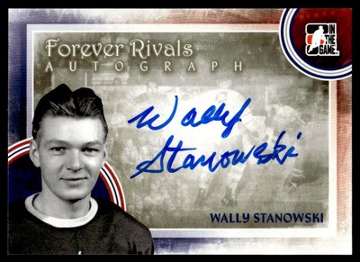 2012-13 In The Game Forever Rivals Autographs Wally Stanowski Auto #A ...