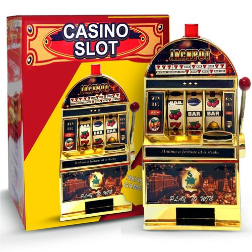 777 Jackpot Toy Slot Machine for Adults – Replica Mini Casino Toy Piggy ...
