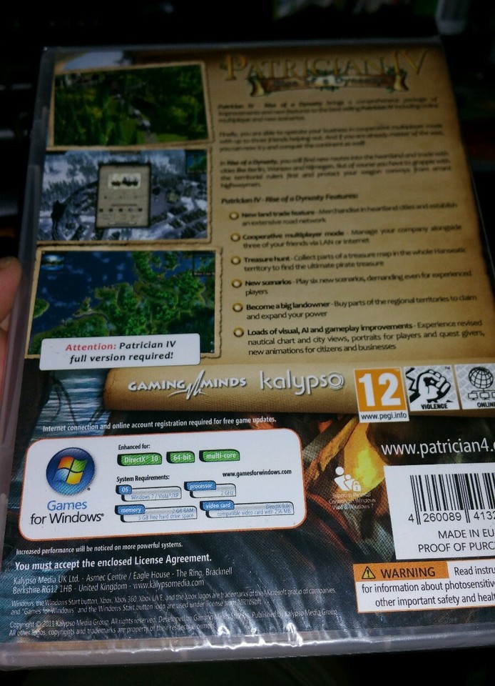 Patrician IV PC GAME - FREE POST | eBay