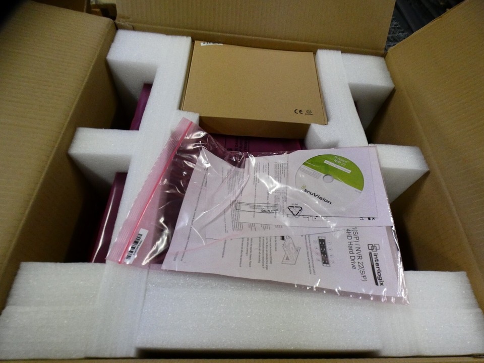 Interlogix TruVision NVR 22 TVN-2232P-000 H.265 Network Video Recorder ...