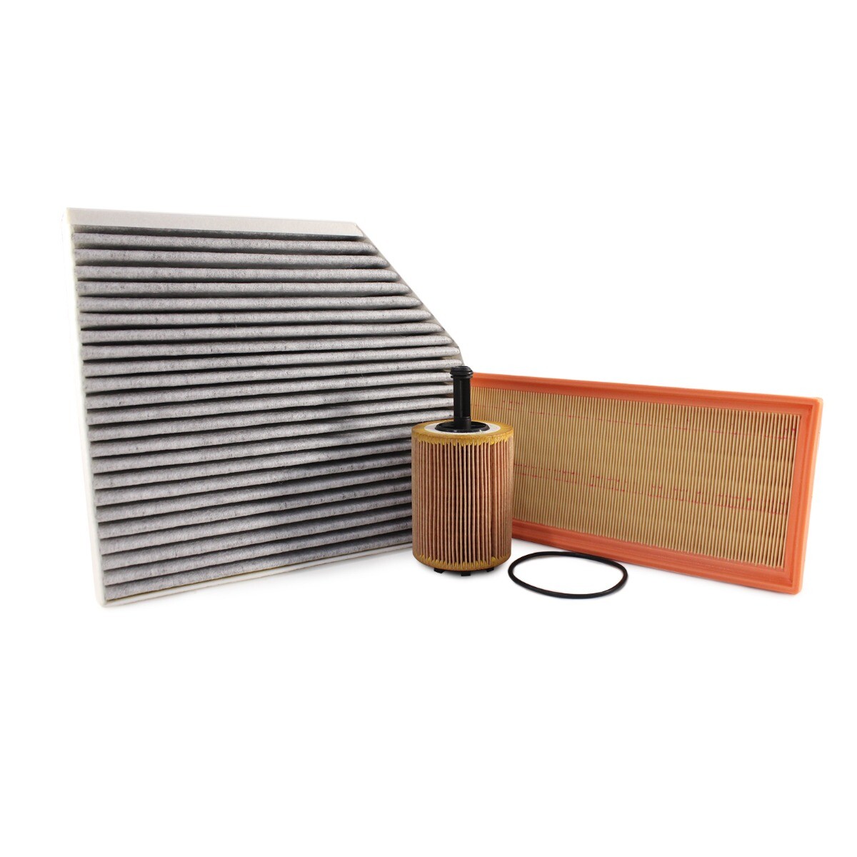 MANN-FILTER Air Oil Cabin Filters RAPKIT417 fits Audi A4 8K5, B8 2.0 ...