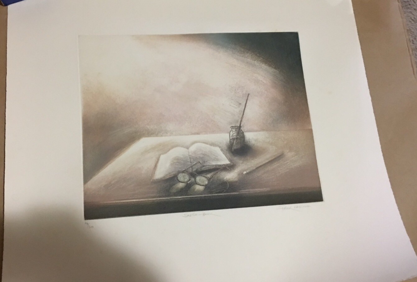 “Sketch-Book” By Peter Eastham Ltd. Edition Lithograph Signed w/COA | eBay