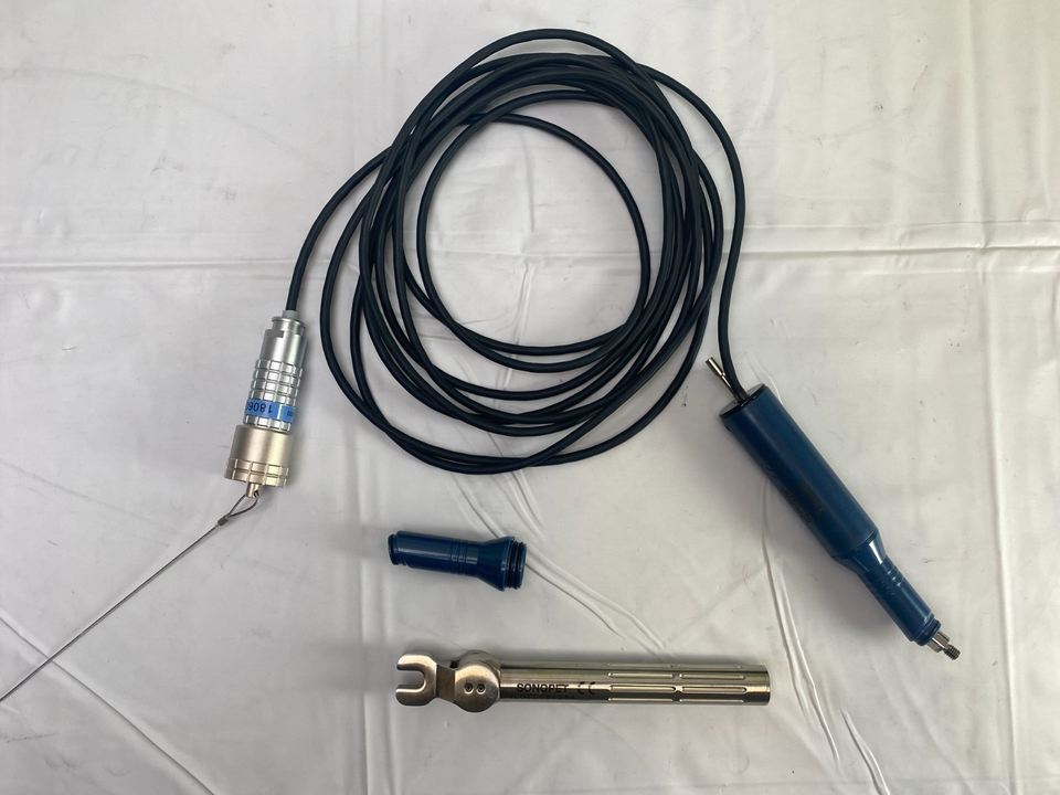 Stryker Sonopet Ultrasonic Aspirator 25kHz Angled Handpiece Set MPN ...