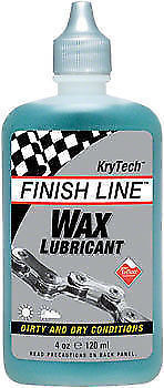 Finish Line Wax Lube 4oz 4 ounce squeeze drip bottle Bike Bicycle for ...