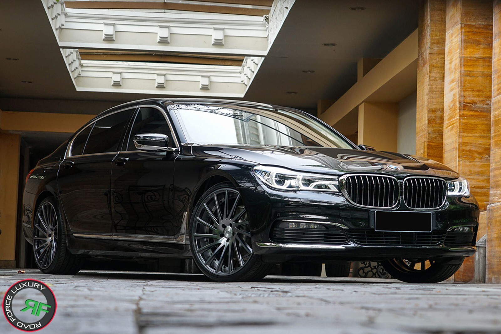 22" Road Force RF 16 Gun Metal Machine wheels for BMW 7 Series G11 G70 ...