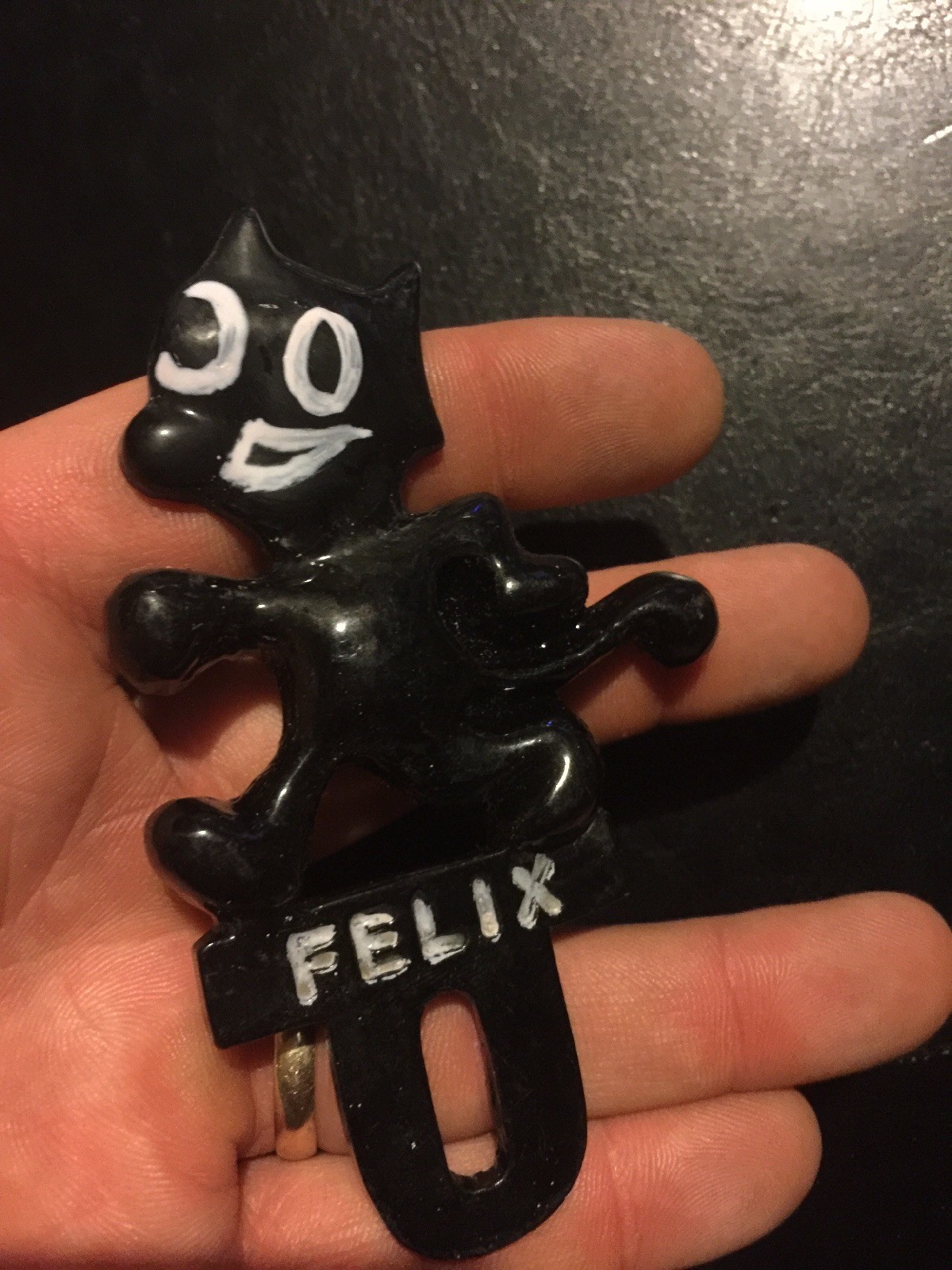 Felix the Cat License Plate Topper Frame Hotrod Collector Car Truck ...