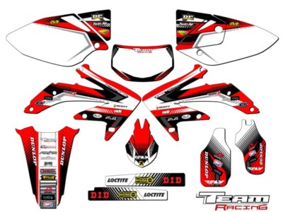 2005-2007 HONDA CRF 450X GRAPHICS KIT DECALS DECO 450 X CRF450X ...