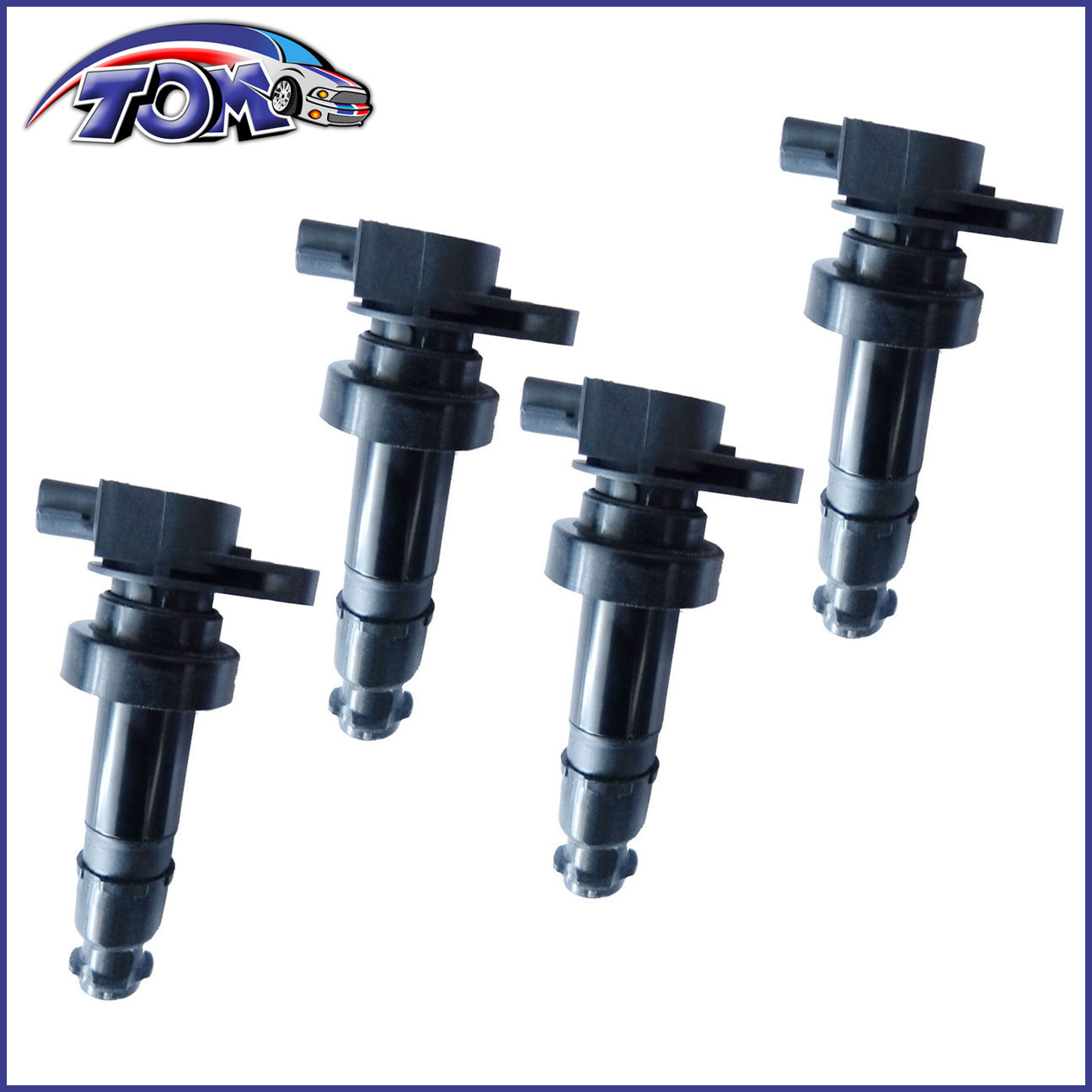 Brand New Set Of 4 Ignition Coils For 2010-2011 Kia Soul 2.0L 27301-2B010