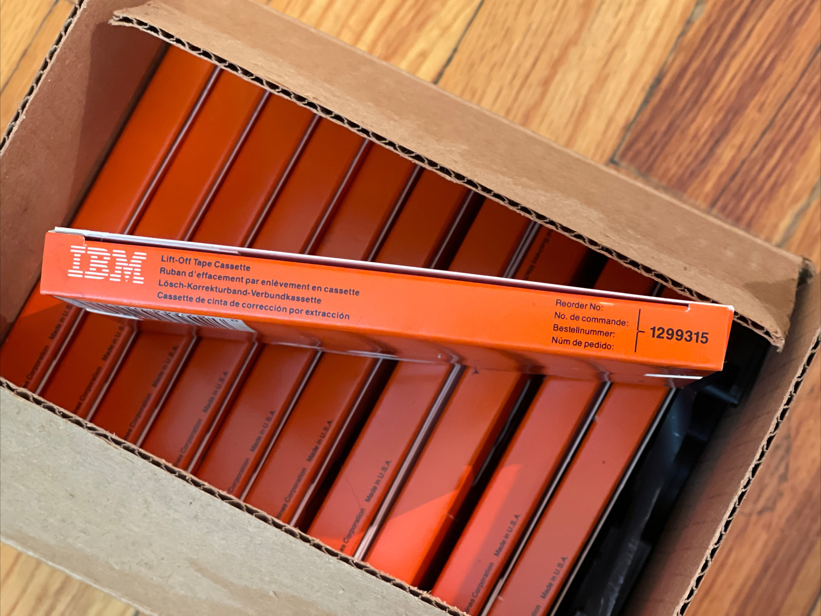 Box of 12 IBM Lift-Off Tape Cassette for Typewriters - 1299315 | eBay