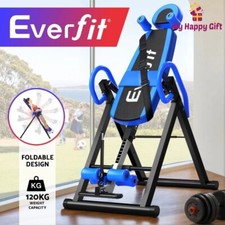 Everfit Foldable Inverter Table for Fitness - Black/Blue for sale ...