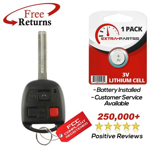 For 2003 2004 2005 2006 2007 2008 2009 Lexus GX470 Remote Key Combo Fob ...