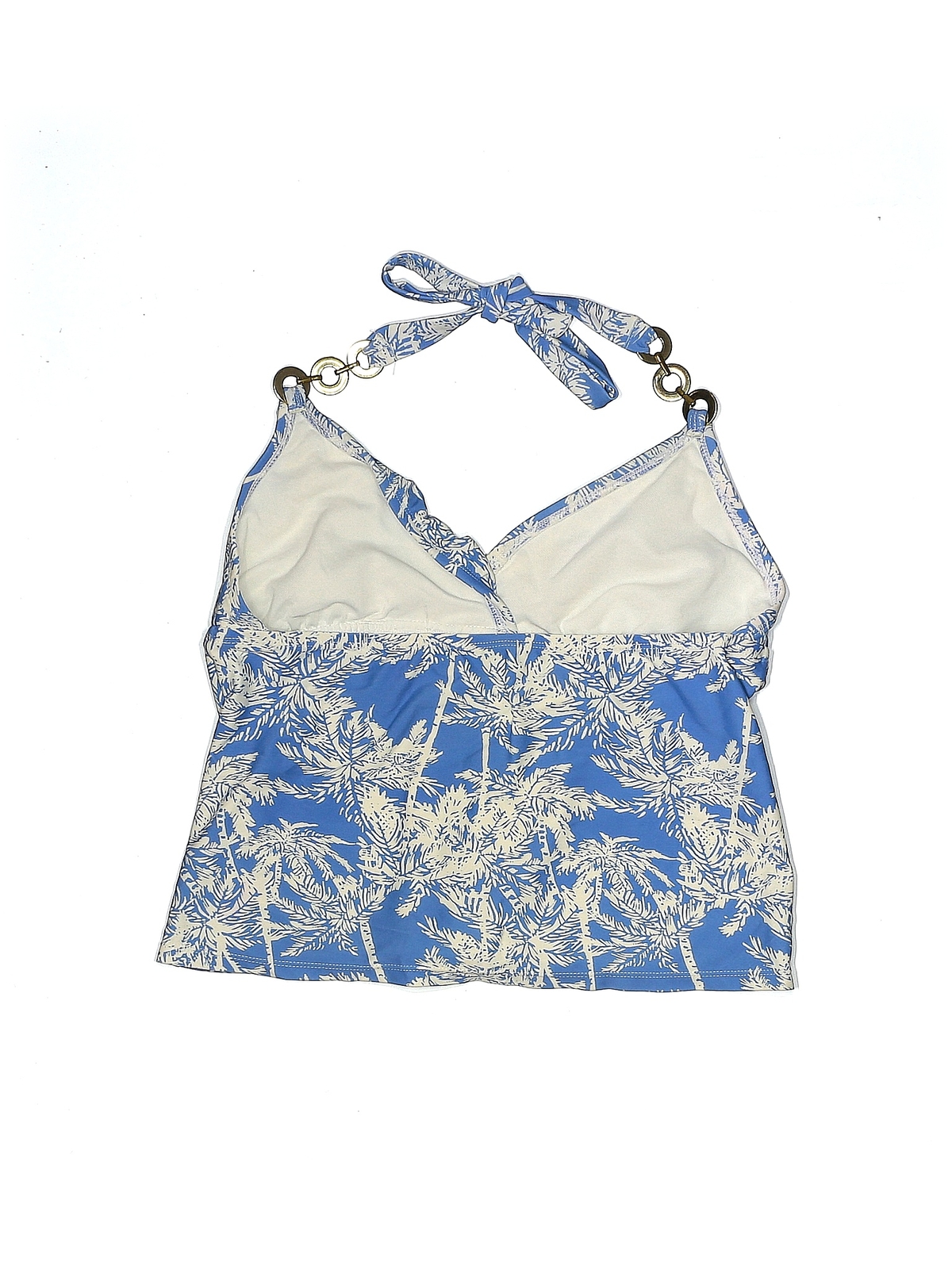 Collections By Catalina Women Blue Swimsuit Top L - Gem