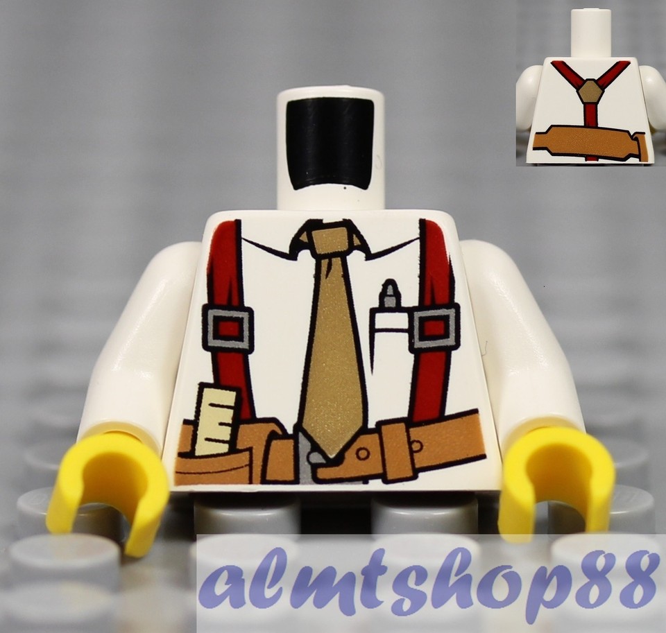 LEGO - Torsos CITY Male - PICK YOUR STYLE - Minifigure Body Parts Vest ...