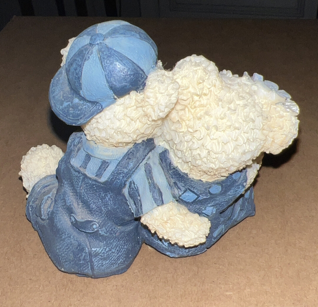 Teddy Bear Ornament resin brother sister | eBay