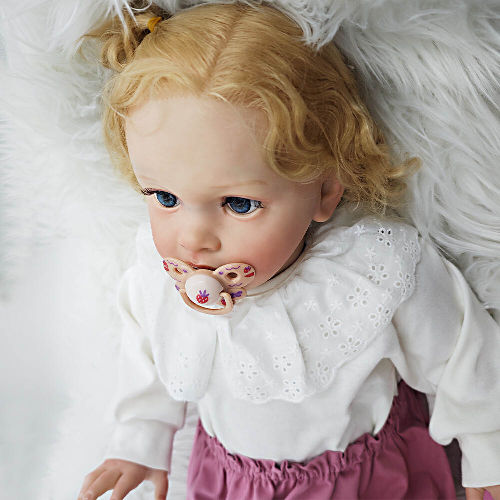 66cm Already Painted Finished Doll Reborn Toddler Pippa Huge Baby Size ...