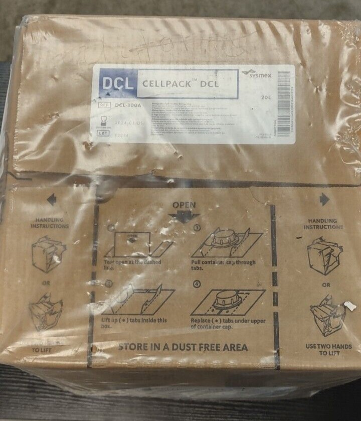 SYSMEX CELLPACK DCL 20L -Sealed Box | eBay