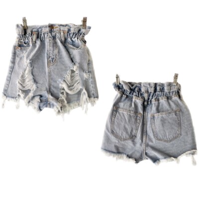 Fashion Nova Womens Jean Shorts Size Small Bite the Bate-Medium Blue ...