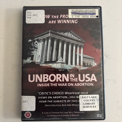 Unborn in the USA (DVD, 2007) 720229912846| eBay