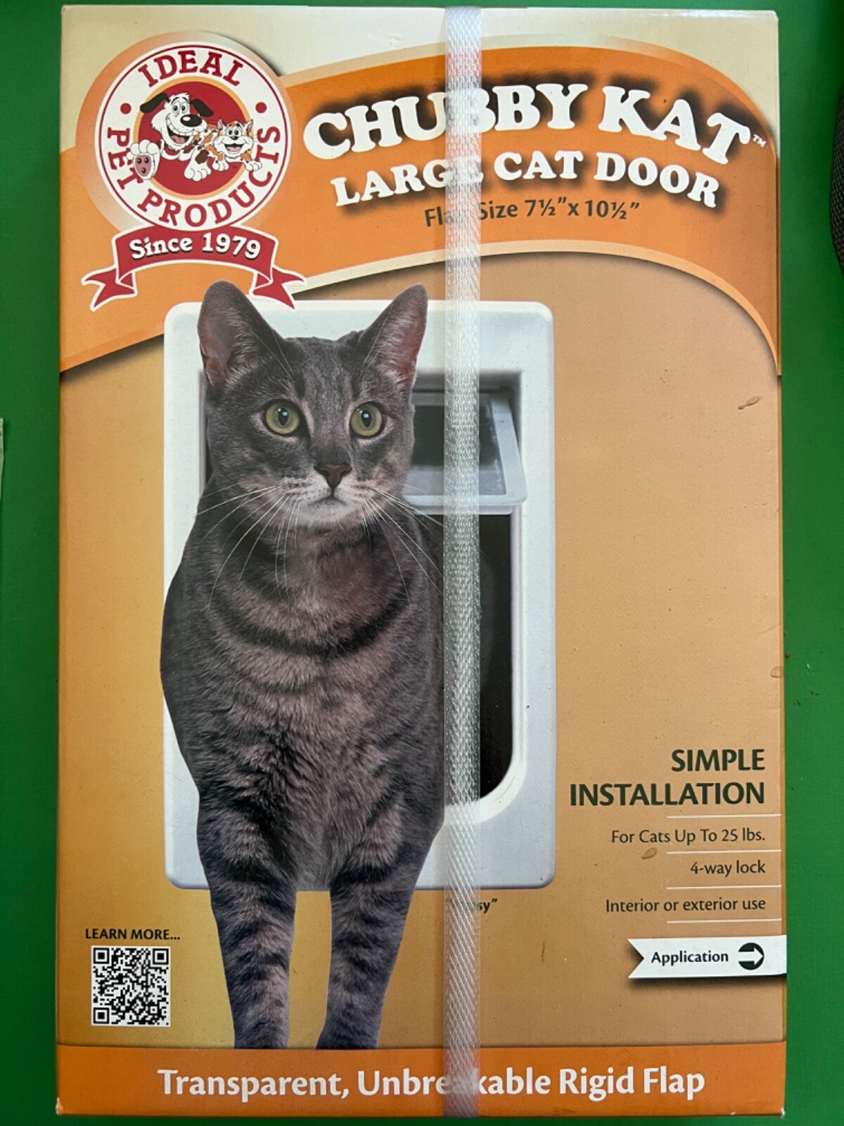 CHubby Kat large cat door new unopened box | eBay