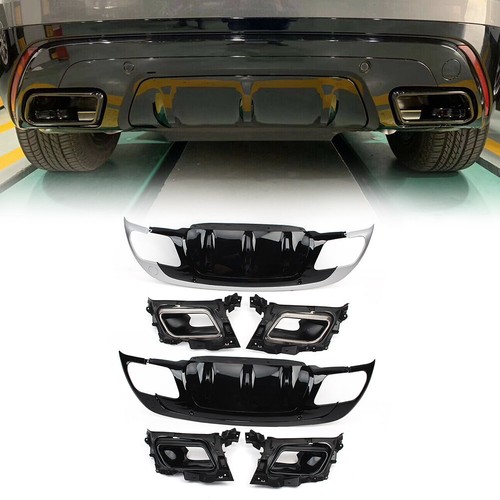 Rear Bumper Kit Trim For Land Rover Range Rover Velar Dymaic p380 HSE ...