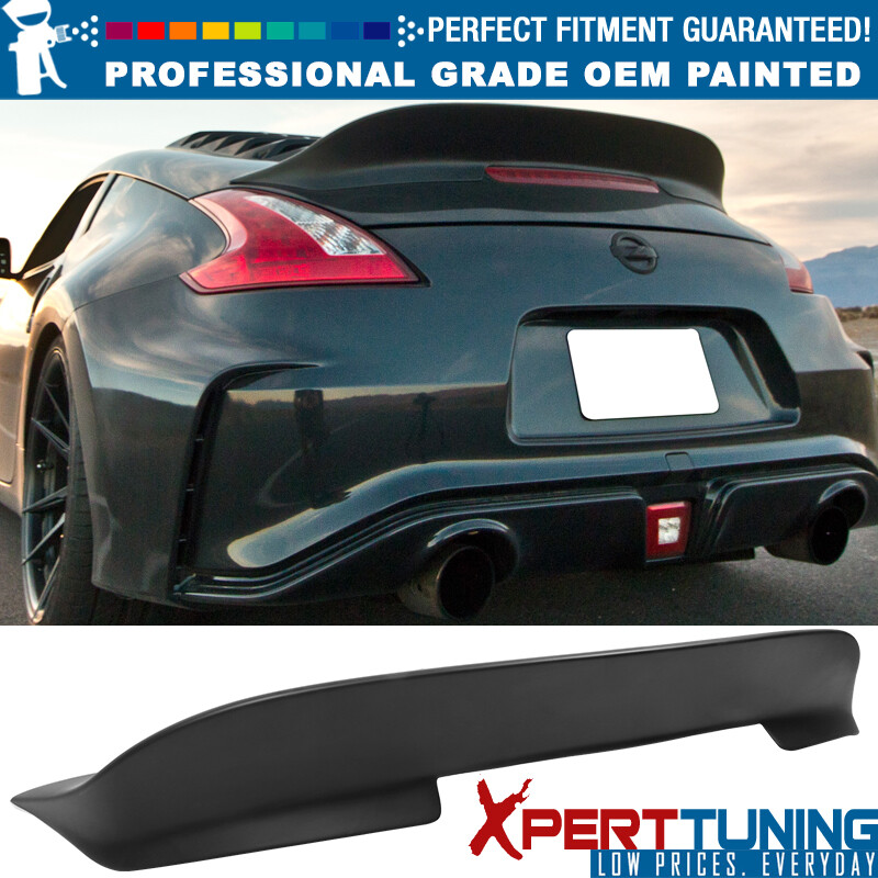 Fits 09-21 Nissan 370Z Ikon Style Duckbill Trunk Spoiler - Painted ...