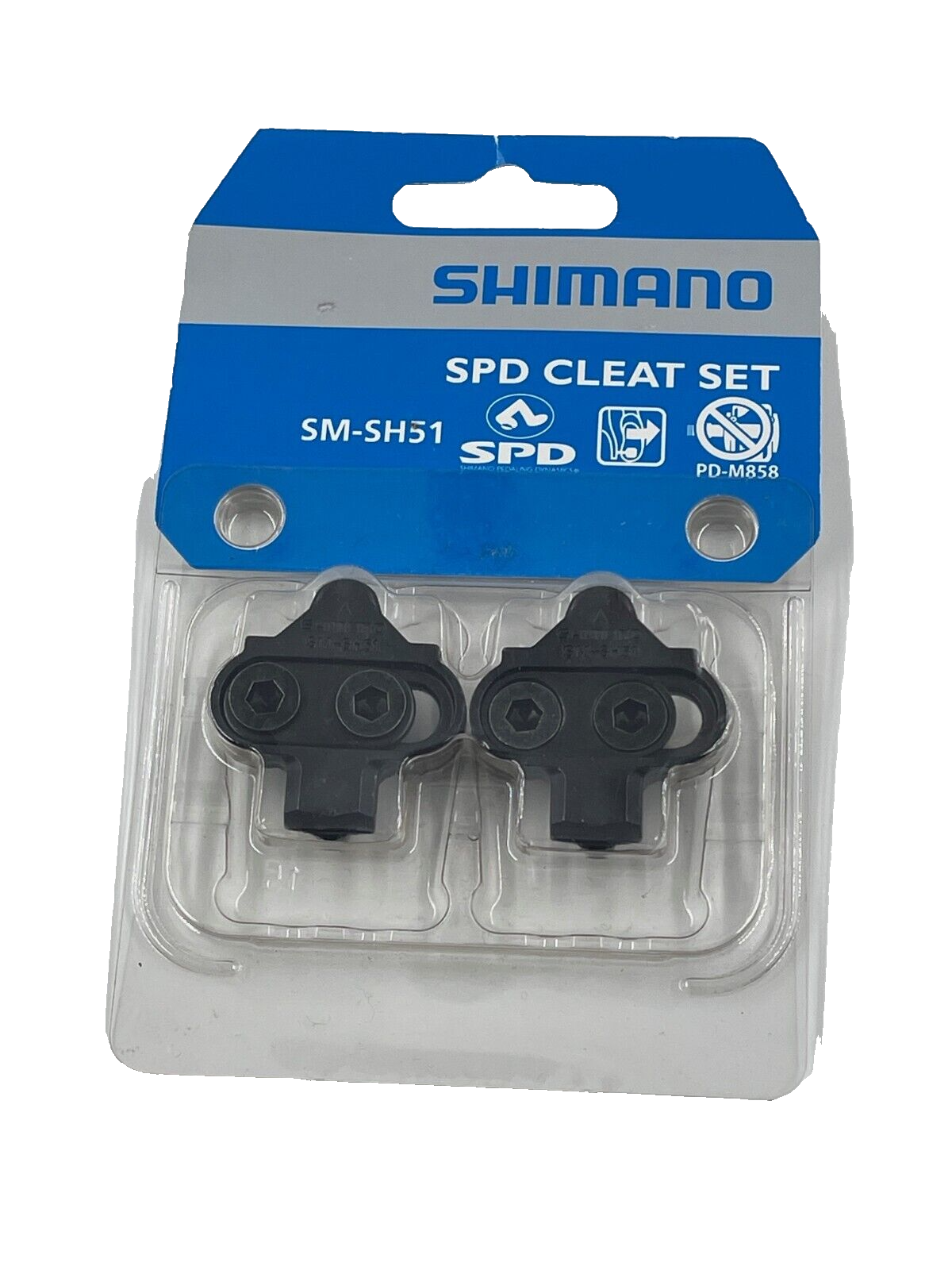 Shimano SM-SH51 SPD Cleats Set fits PD-M536 M520 M515 M505 M424 Bike ...