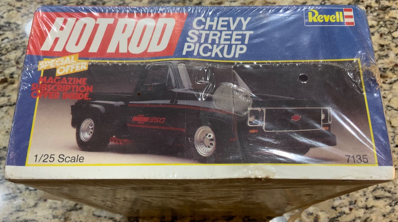 1978 Chevy Stepside Pickup, Revell 1/25 Scale Model Kit No. 7135 New ...