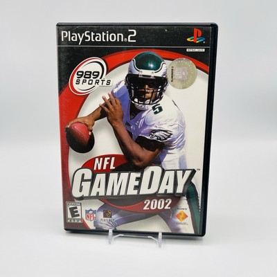 NFL GameDay 2002 PS2 PlayStation 2 Game & Case - Good Condition Damage ...