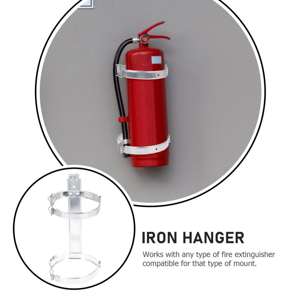 Office Fire Extinguisher Hanger Mounting Bracket Wall Hook Retention ...