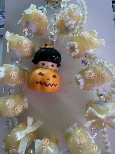 [Hand Painted 3D Beads]Authentic Pop Mart Dimoo Phone Strap,Bag Charm ...