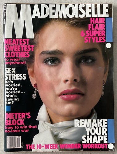 MADEMOISELLE Magazine VTG Issue - Nov 1982 w/ Brooke Shields “Remake ...