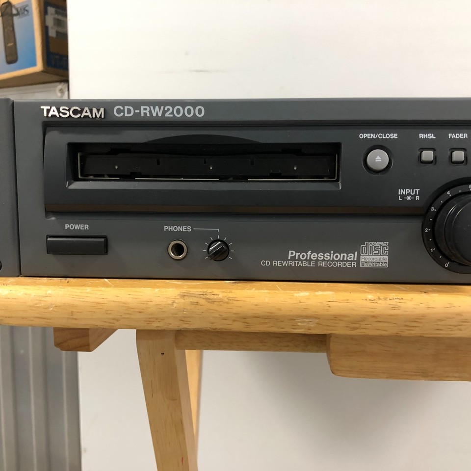 TASCAM CD-RW2000 Professional Rackmount CD Rewritable Recorder - #E | eBay