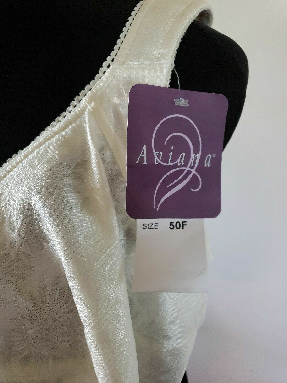 AVIANA BBW 50F Candle Light Floral Jacquard Soft Cup Style 2353 NWT | eBay