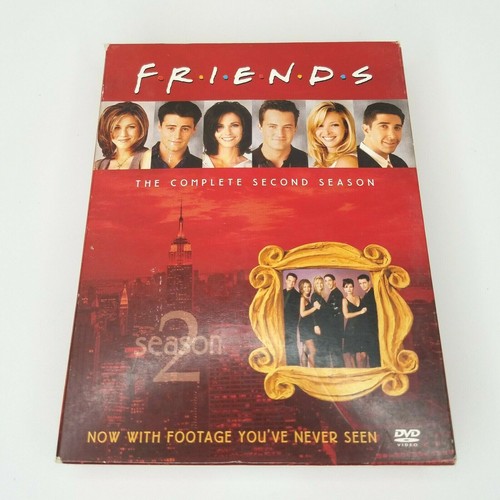 Friends - The Complete Second Season (DVD, 2002, 4-Disc Set, Four Disc ...