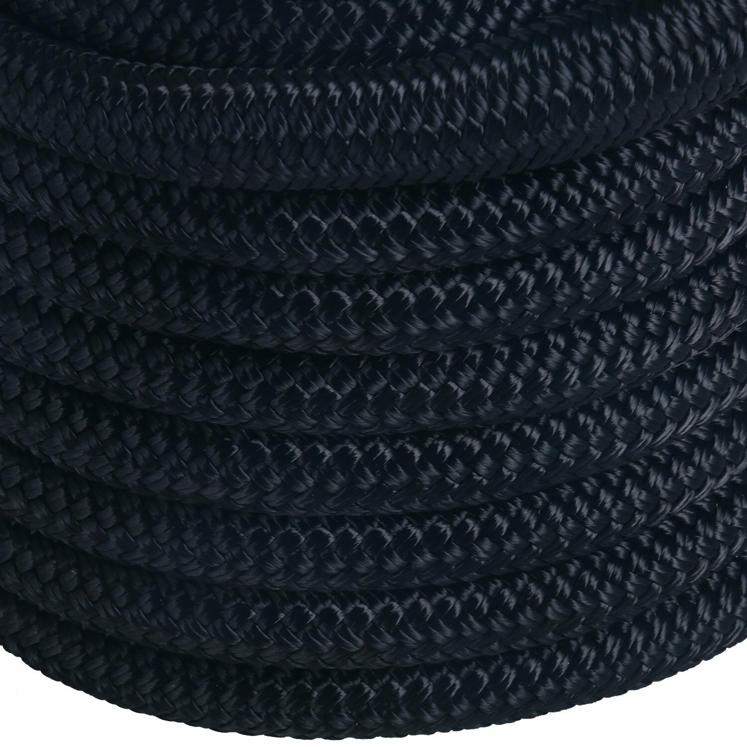 5/8 Inch 50 FT Double Braid Nylon Dock Line Mooring Rope Boat Marine ...