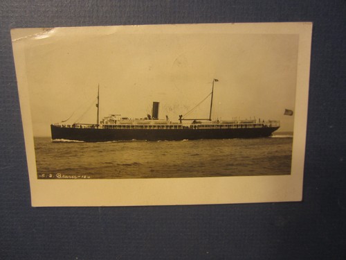 Old 1910 - SS BEAVER - RPPC Real Photo POSTCARD - S.F. & Portland ...