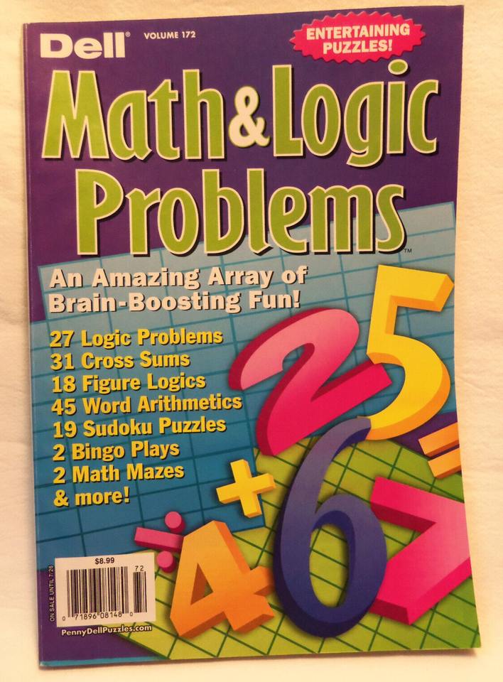 Set of 4 Math & Logic Problems magazines, 2010, 2011, and 2022, not ...
