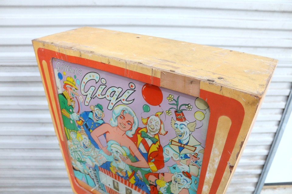 GIGI Pinball Machine (Gottlieb, 1963)- Working- New Back Glass | eBay