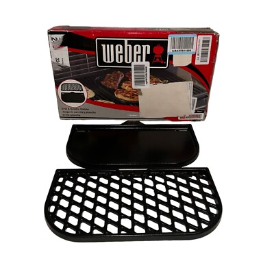 New Open Weber 8860 Grill Griddle Station Gourmet BBQ System Charcoal ...