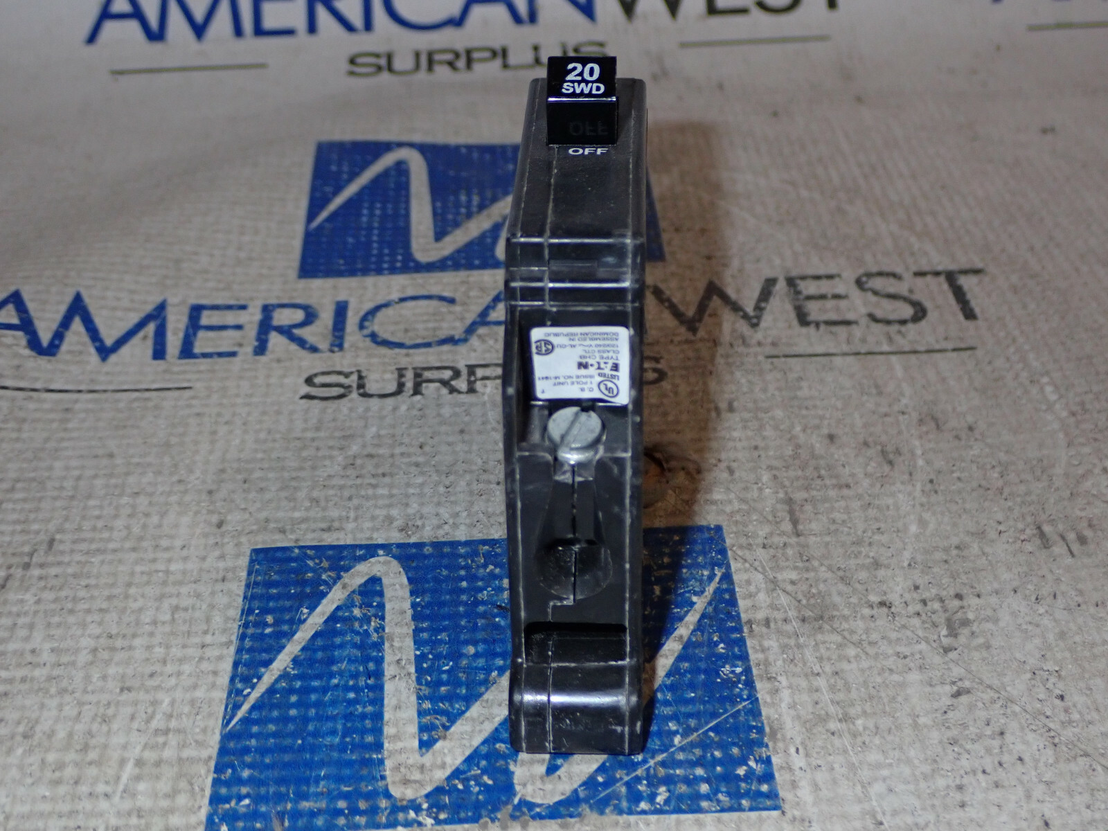 Eaton CHB120 Circuit Breaker 120/240V 1 Pole 20A *USED | eBay