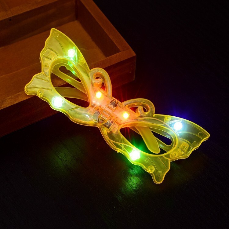 LED Light Up Glasses for Kids/ Adult LED Party Toys Assorted colors 12 ...