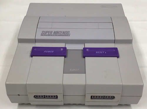 Super Nintendo Entertainment System SNES Gray 1991 Tested Working ...