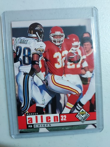 1998 UD Choice # 83 Marcus Allen Kansas City Chiefs NFL Football Card ...