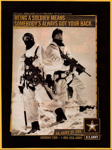 US ARMY Winter Soldier M16 Special Forces -Game Print Ad / Poster Promo ...